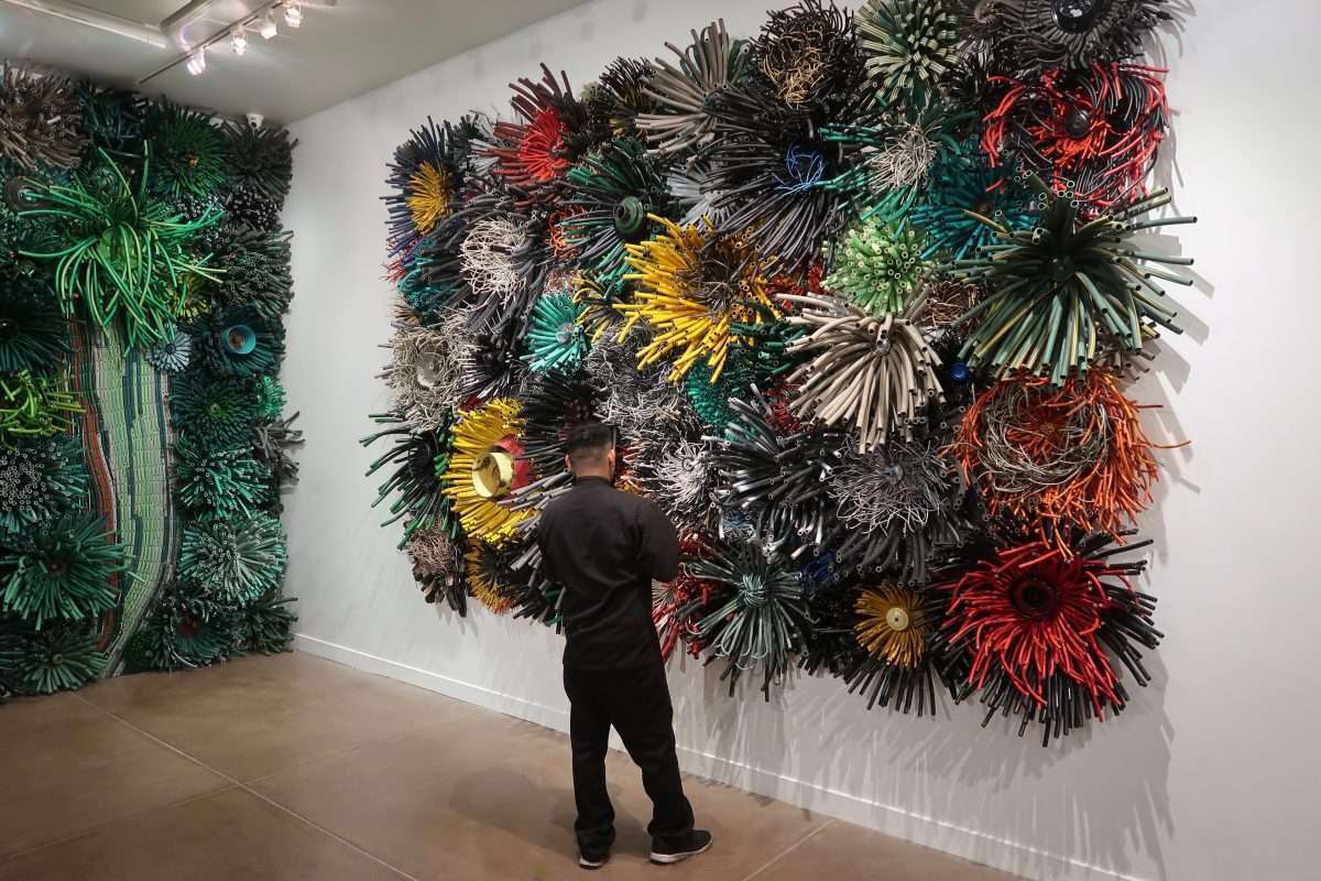 Industrial Nature by Michelle Stitzlein Brings Large-Scale Recycled ...