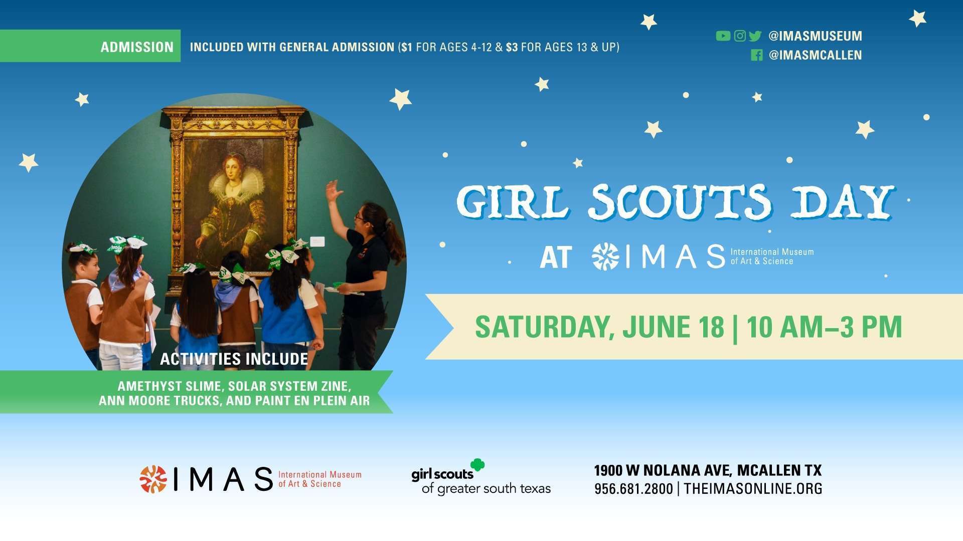 Girl Scouts Day at IMAS - IMAS