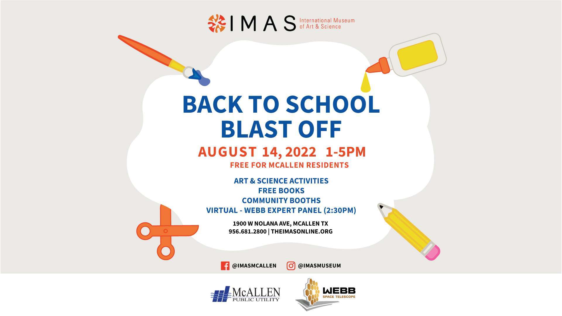 Back to School Blast Off - IMAS