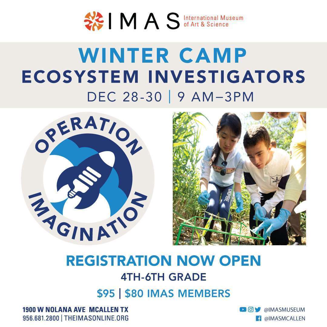 Operation Imagination: Winter Camp 2022 - Registration Now Open - IMAS