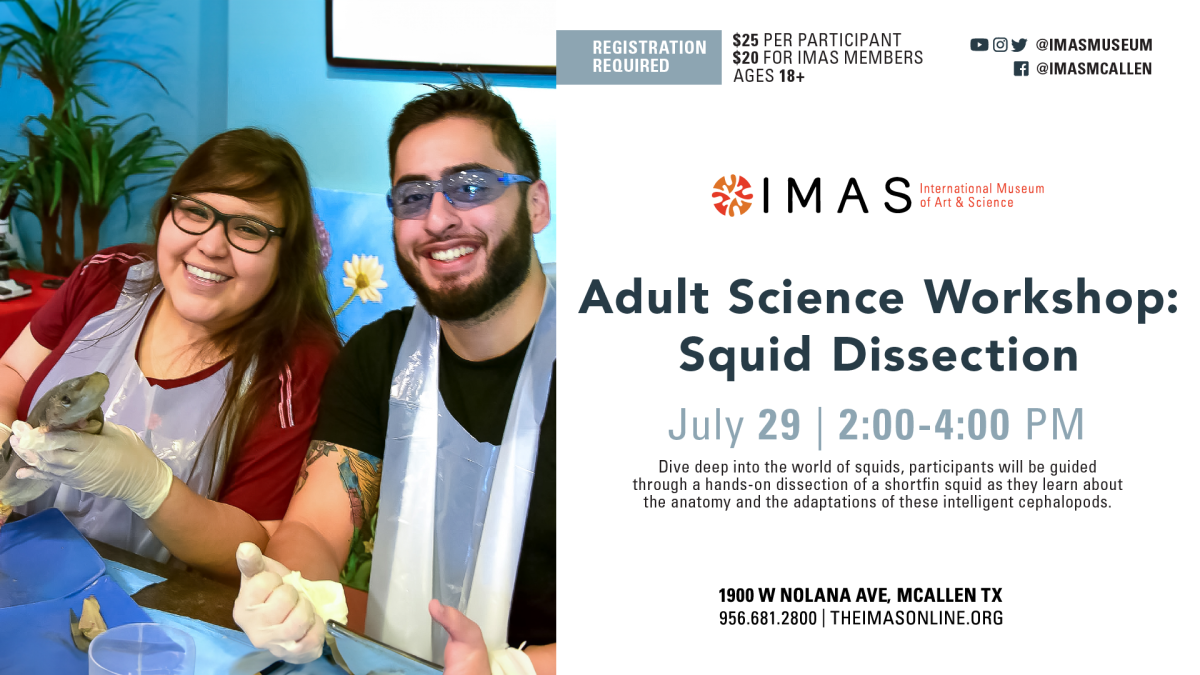 Events from August 9 – June 17 – IMAS International Museum of Art & Science