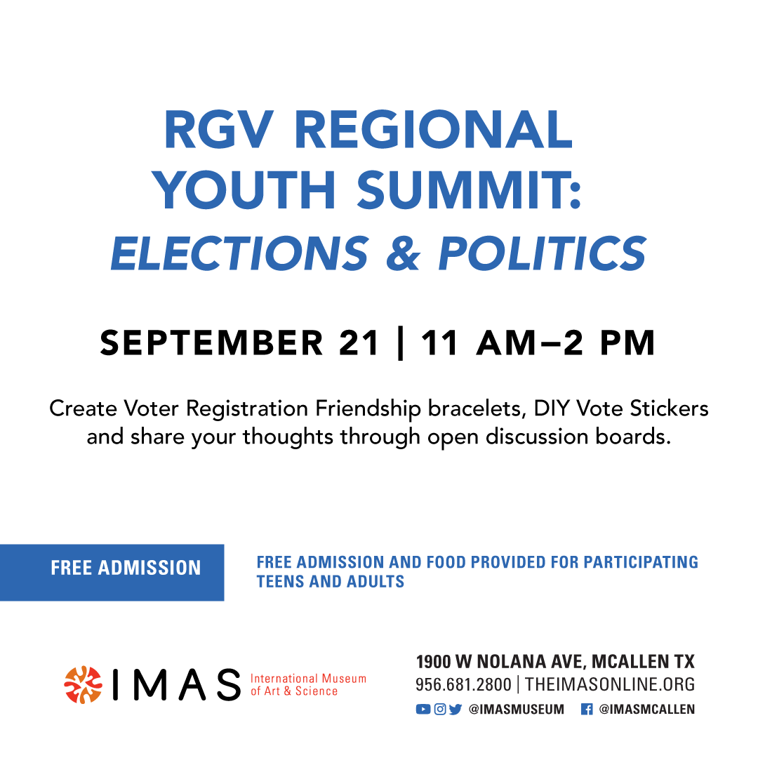 RGV Regional Youth Summit: Elections & Politics - IMAS