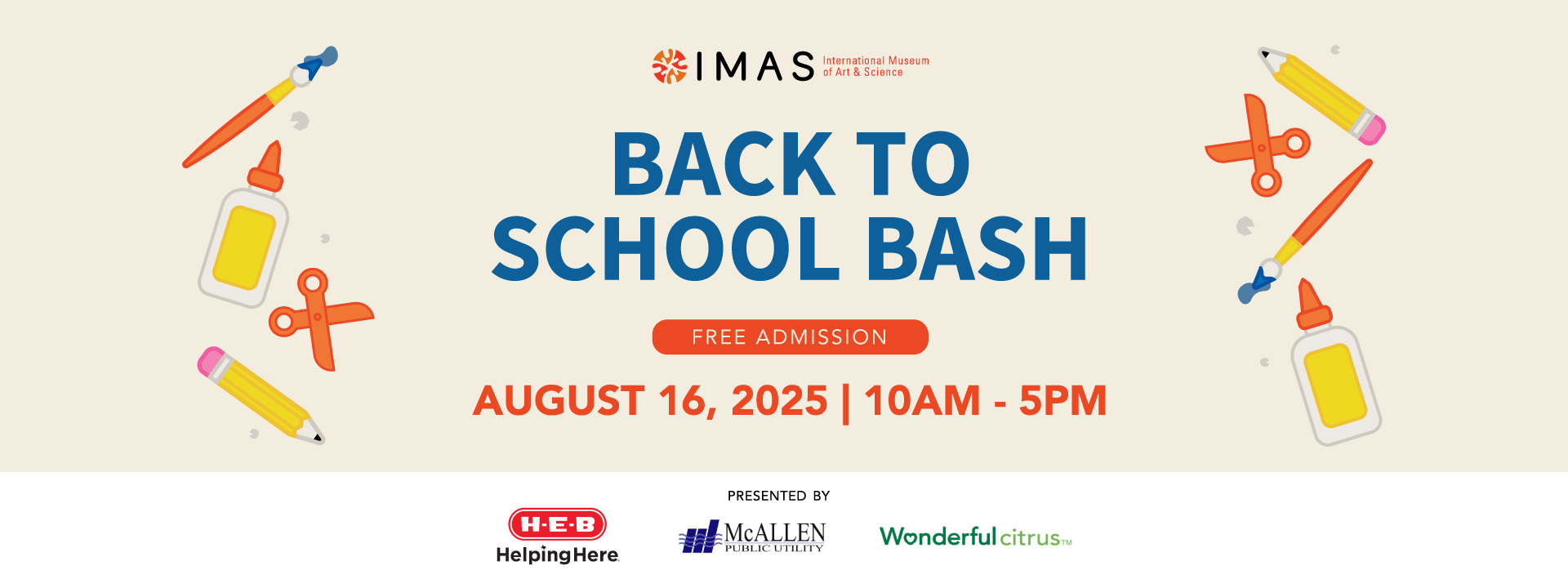 Back to School Bash - IMAS